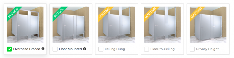 Bathroom Stalls - How to Order Custom Restroom Partitions
